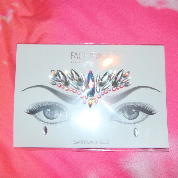 Accessories | Face Gems Glitter Rhinestones Shine Jewels | Poshmark